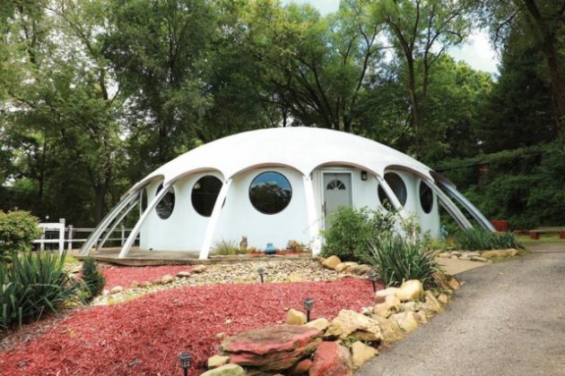 บ้านเคบินรูปทรงกลม 2 ห้องนอน 1 ห้องน้ำ เหมาะกับการประยุกต์ทำรีสอร์ทแนว ...