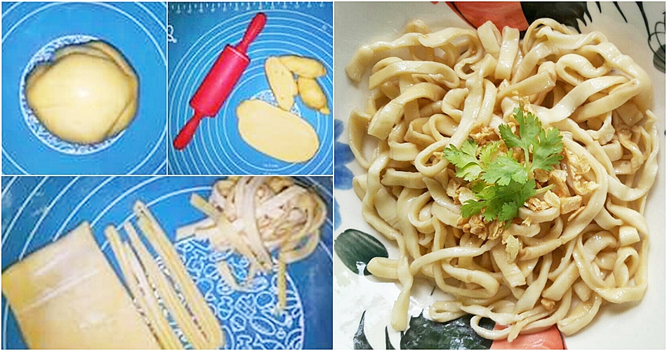 เอาใจคนรักเมนูเส้นด้วยวิธีทำ “เส้นบะหมี่ไข่” ทำเองง่ายๆ เหนียวนุ่มน่าทาน ไร้สารปนเปื้อน ...