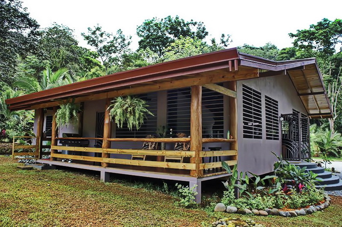 บ้านยกพื้นสไตล์รีสอร์ท มีระเบียงรับลมเย็น ออกแบบเรียบง่าย เข้ากับ ...