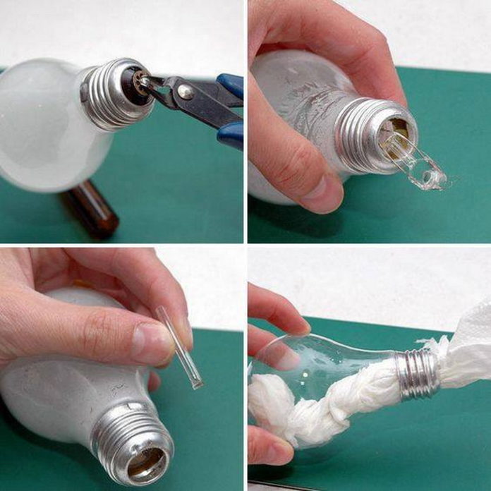 21 ไอเดีย DIY ของแต่งบ้านจาก ‘หลอดไฟ’ เปลี่ยนของเหลือใช้ให้กลายเป็นไอเดียสุดบรรเจิด – NaiBann ...