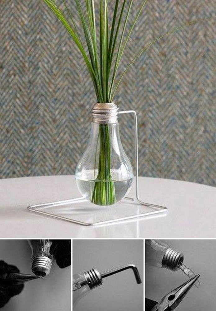 21 ไอเดีย DIY ของแต่งบ้านจาก ‘หลอดไฟ’ เปลี่ยนของเหลือใช้ให้กลายเป็นไอเดียสุดบรรเจิด – NaiBann ...