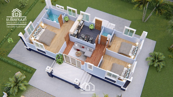 contemporary-house-by-tm-design (7) – NaiBann – ในบ้าน | คอนเทนต์บ้าน ...