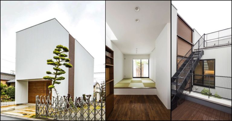 CASE 603 Flügel บ้านทรงตึกหน้าแคบ กะทัดรัดแต่ไม่อึดอัด เรียบง่ายและลง ...