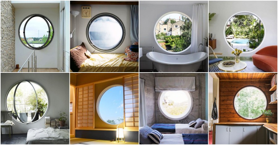 31 ดีไซน์ “หน้าต่างทรงกลม” เติมจุดโฟกัสให้กับห้อง เปลี่ยนมุมมองของบ้านแบบเดิมๆ ให้โดดเด่นไม่ซ้ำ ...