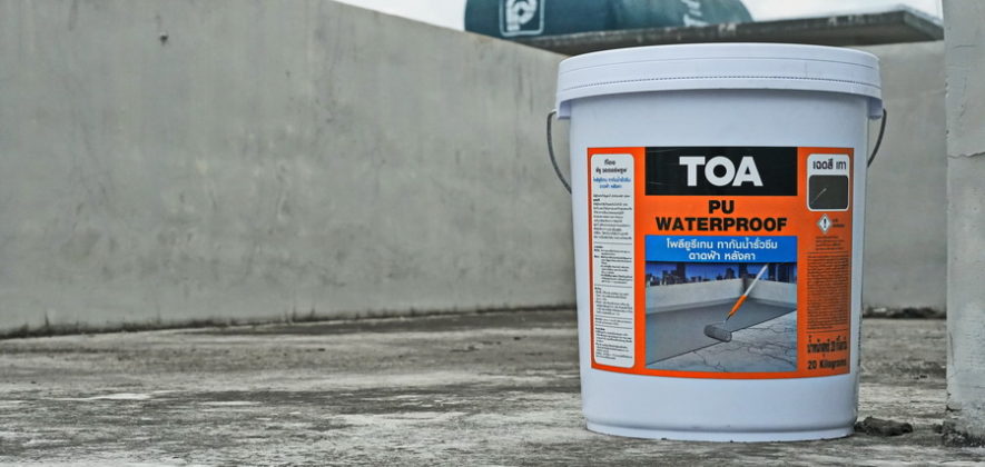 จบปัญหาน้ำรั่วซึมบนดาดฟ้าซ้ำซากด้วย “TOA PU WATERPROOF” ป้องกันและแก้ไข ...