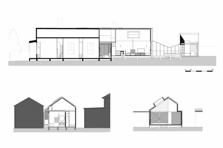 บ้านหลังเล็กดีไซน์โดดเด่นสะดุดตา ตอบโจทย์ที่ดินหน้าแคบหลังลึกได้อย่างลง ...