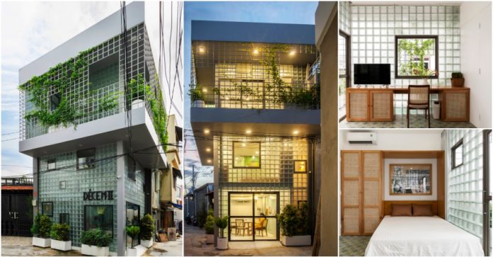 Glass-block Micro House บ้านกระจก 3 ชั้น ดีไซน์ในรูปแบบตึกทรงสูงขนาด ...
