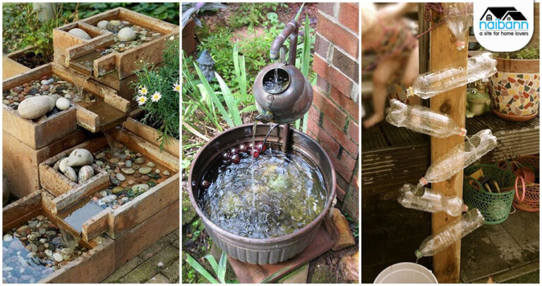 20 ไอเดีย “น้ำพุประดิษฐ์” ทำเองง่าย ๆ สไตล์ DIY จากของเหลือใช้ใกล้ตัว – NaiBann – ในบ้าน | คอนเ ...