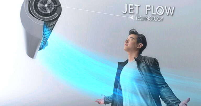พาไปรู้จักกับ JET FLOW เทคโนโลยีแบบใบพัดเครื่องบิน ช่วยให้ “แอร์” ส่งลม ...